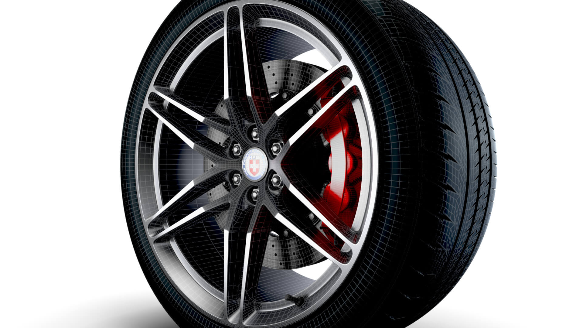 HRE P106 Wheels - 3D Model by Creative Idea Studio