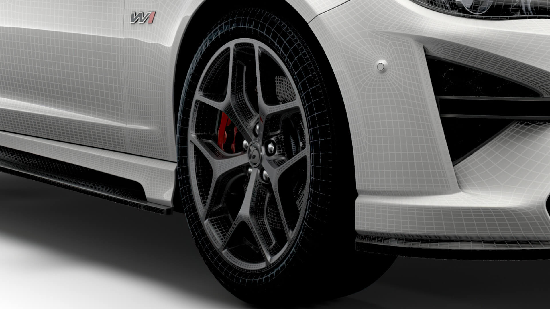 HSV GTS R W1 Sedan 2022 Wheel - 3D Model by Creative Idea Studio