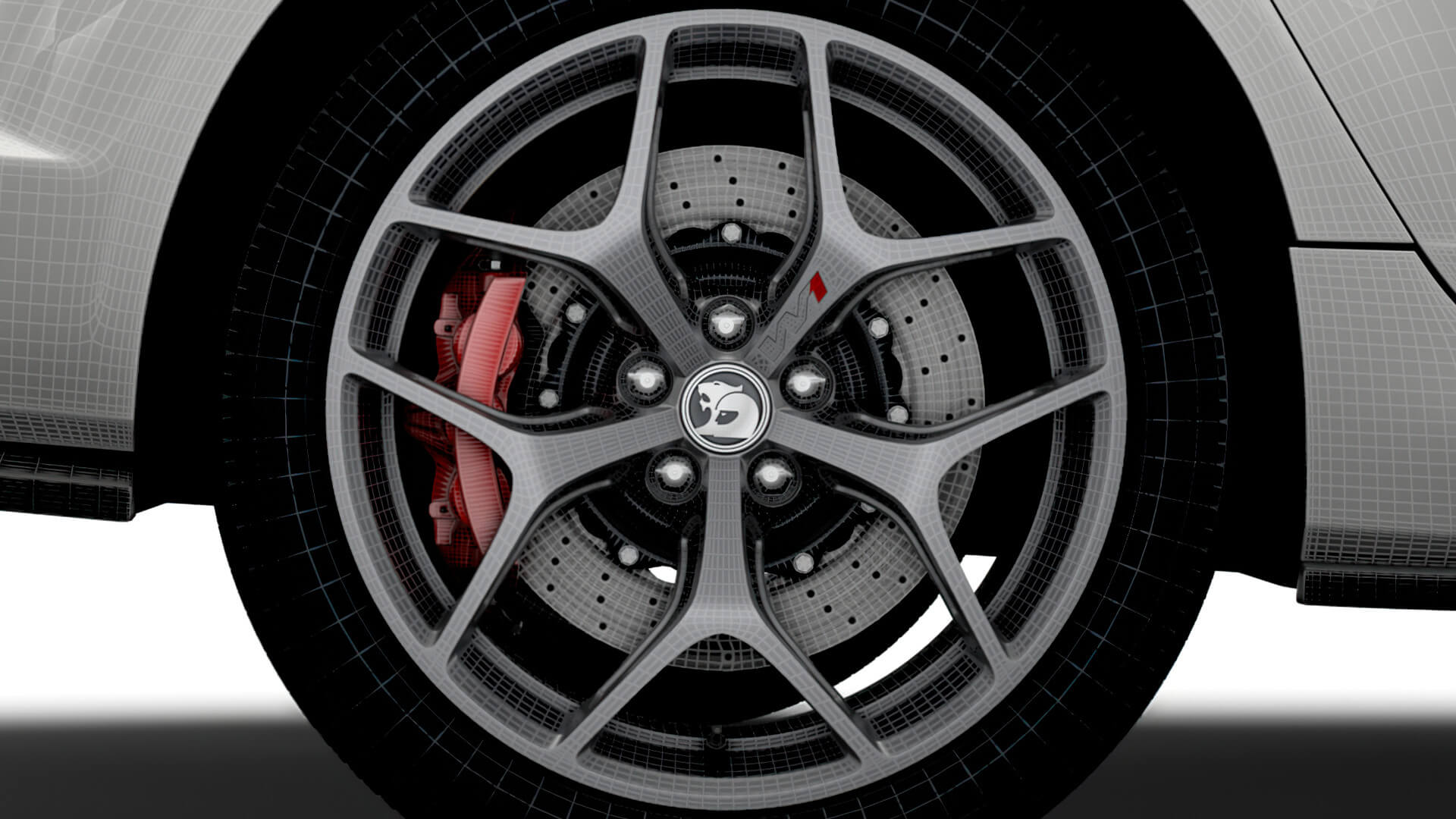 HSV GTS R W1 Sedan 2022 Wheel - 3D Model by Creative Idea Studio