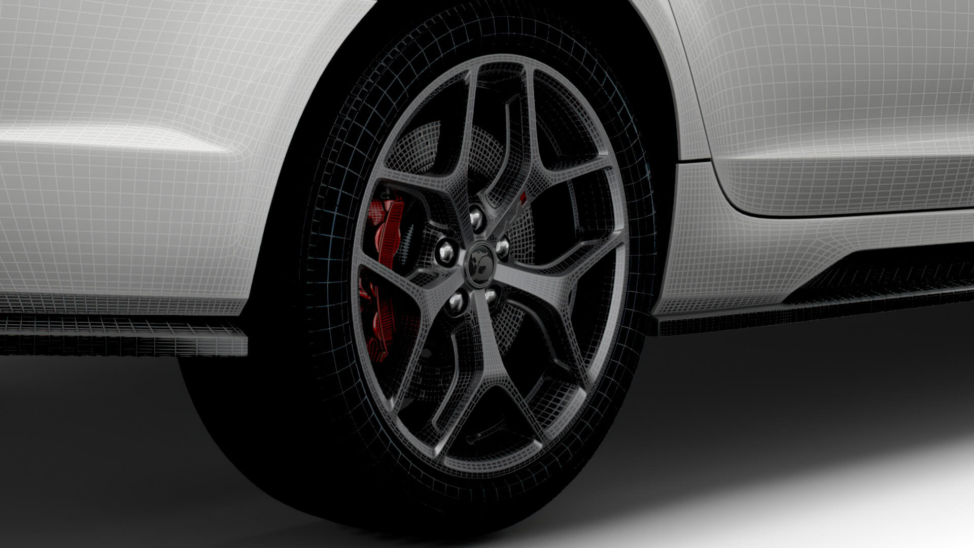 HSV GTS R W1 Sedan 2022 Wheel - 3D Model by Creative Idea Studio