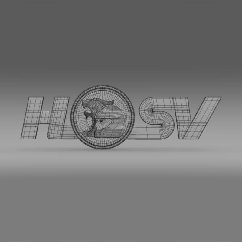 Hsv Logo - 3D Model by Creative Idea Studio
