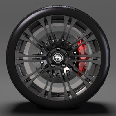 HSV Senator Signature Gen F2 Wheel 2017 - 3D Model by Creative Idea Studio