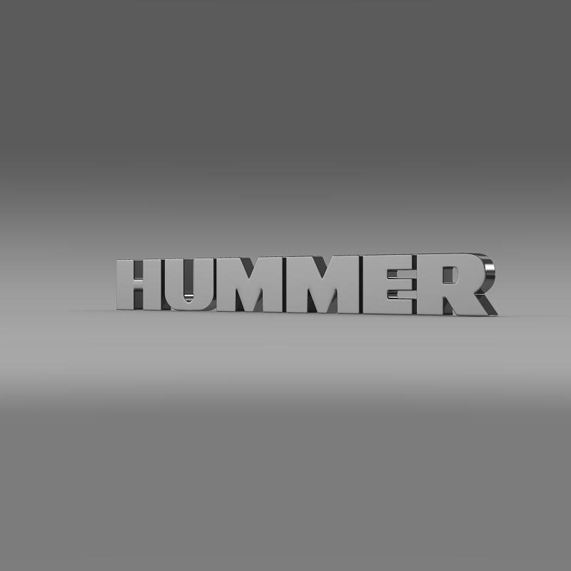 Hummer Logo - 3D Model by Creative Idea Studio