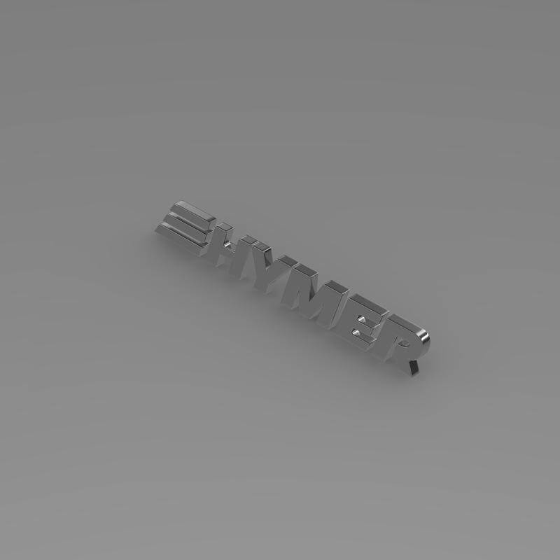 Hymer Logo - 3D Model by Creative Idea Studio