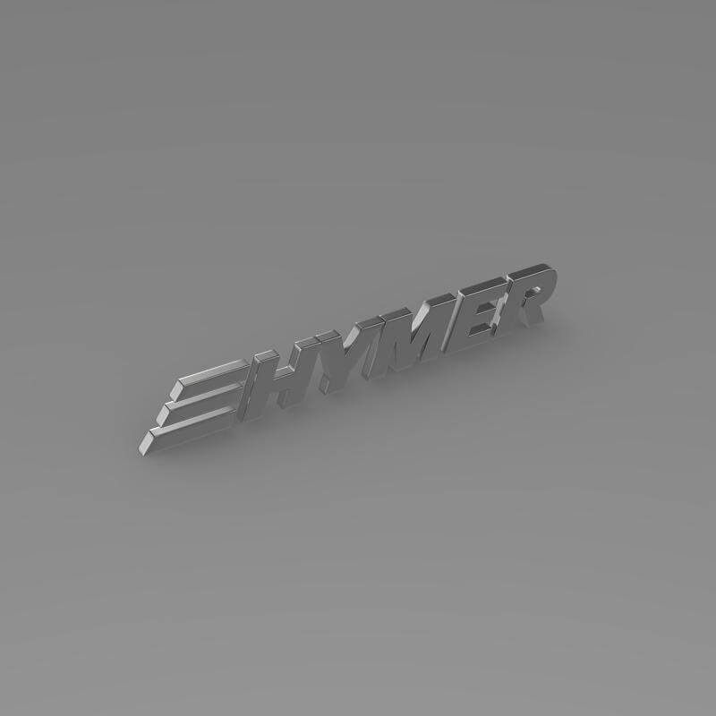 Hymer Logo - 3D Model by Creative Idea Studio