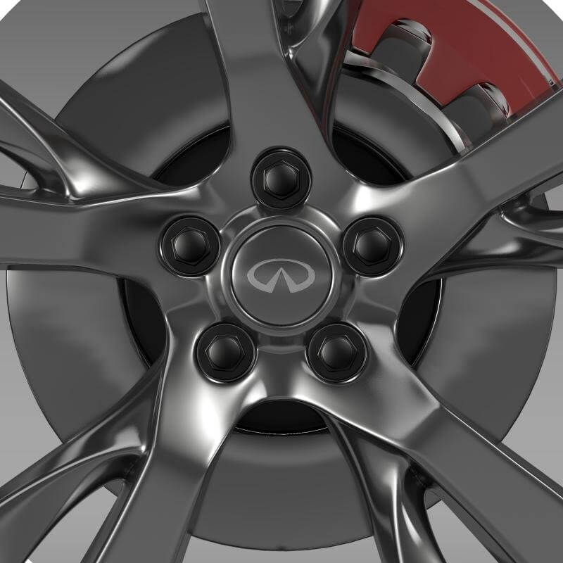 Infiniti M Wheel - 3D Model by Creative Idea Studio