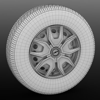 Iveco Daily Van 2017 Wheel - 3D Model by Creative Idea Studio