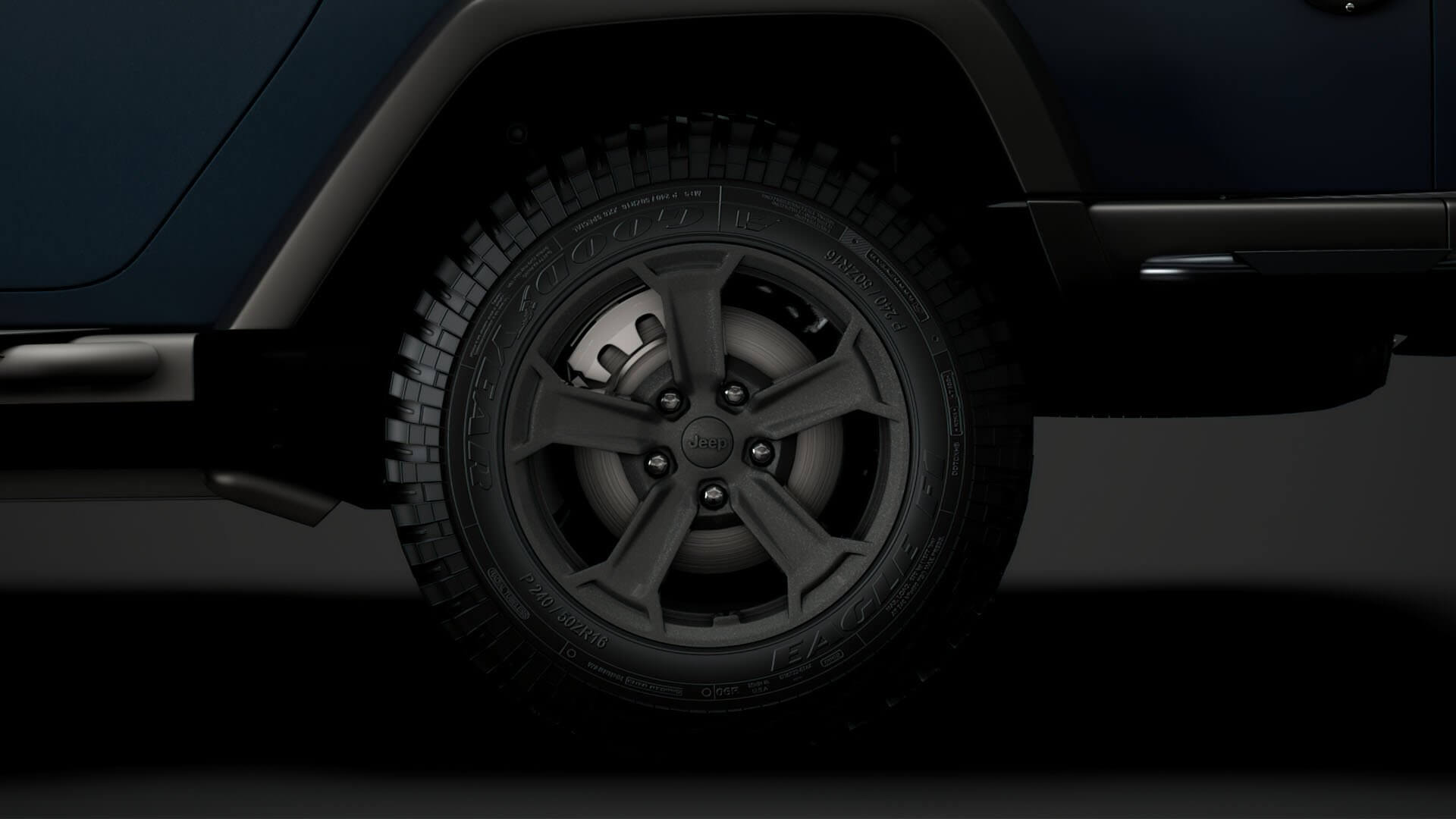 Jeep Gladiator Rubicon Recon 2018 Wheel - 3D Model by Creative Idea Studio