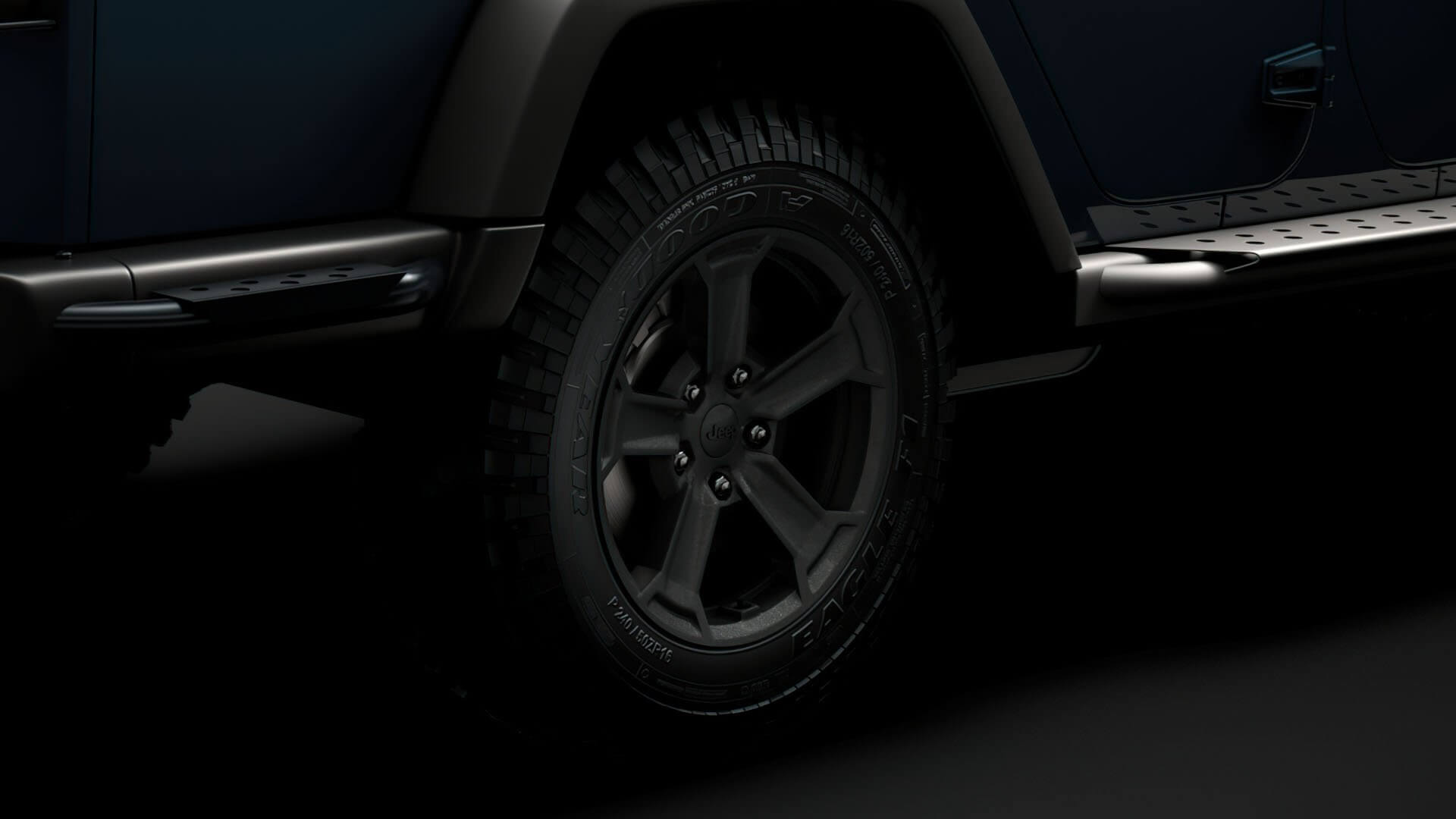 Jeep Gladiator Rubicon Recon 2018 Wheel - 3D Model by Creative Idea Studio