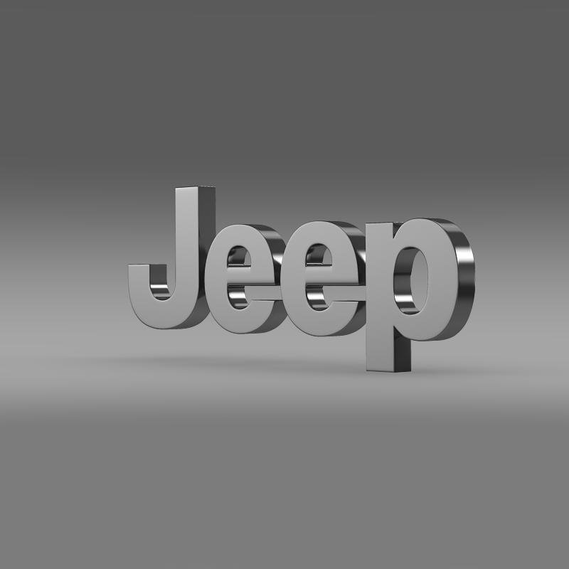 Jeep Logo - 3D Model by Creative Idea Studio