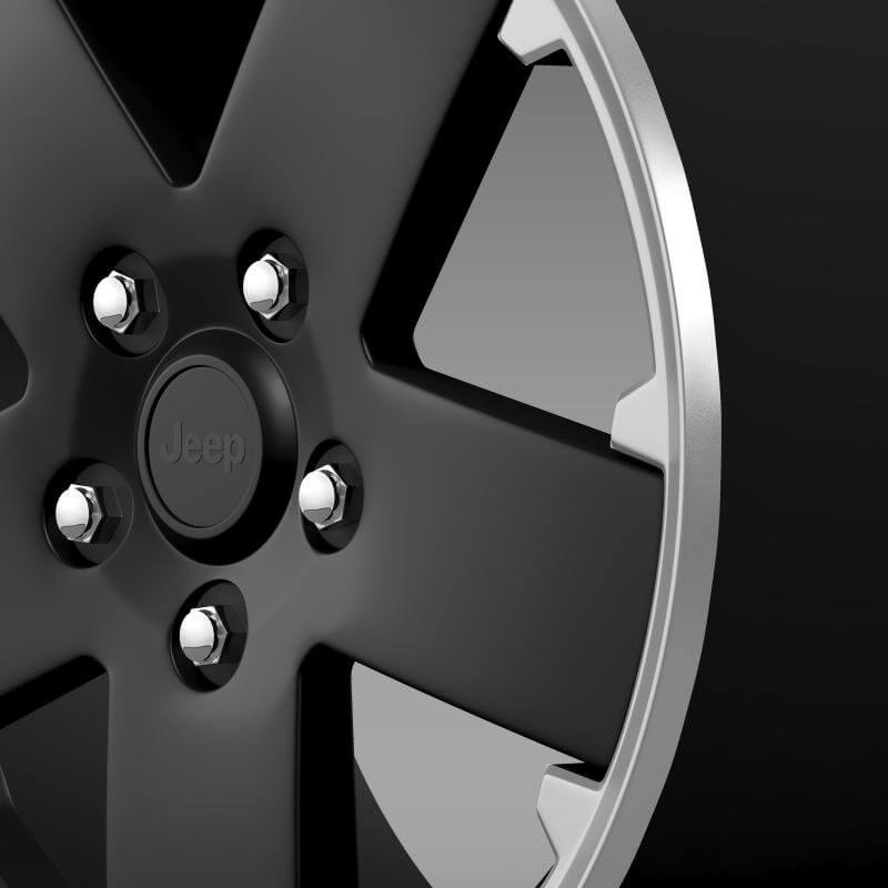 Jeep Wrangler Black Rim - 3D Model by Creative Idea Studio