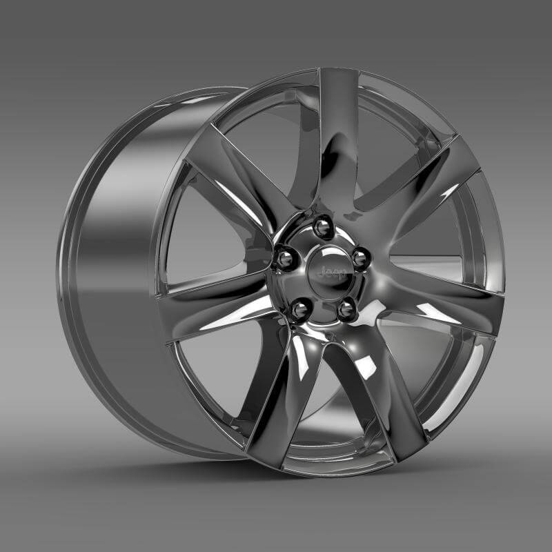 Jeep Wrangler Indian Summer 2014 Rim - 3D Model by Creative Idea Studio