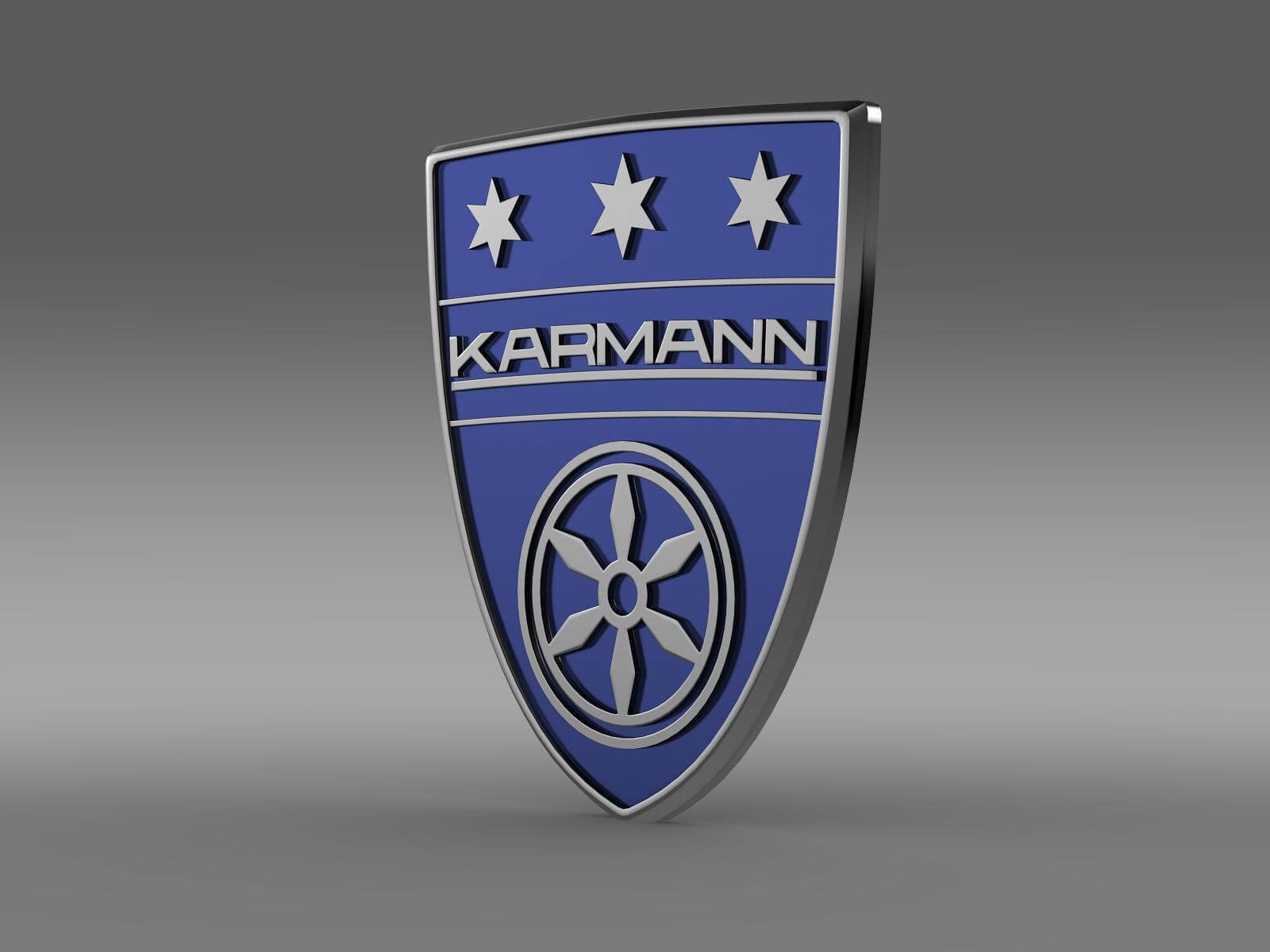 Karmann Logo - 3D Model by Creative Idea Studio