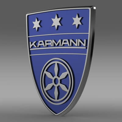 Karmann Logo - 3D Model by Creative Idea Studio