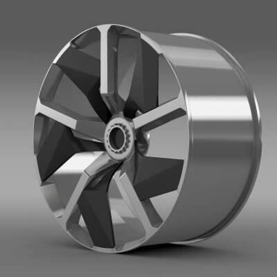 Lamborghini Aventador J Rim - 3D Model by Creative Idea Studio