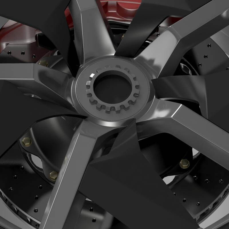 Lamborghini Aventador J Wheel - 3D Model by Creative Idea Studio
