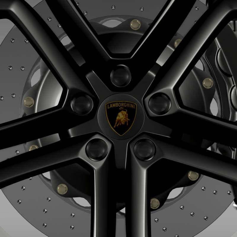 Lamborghini Aventador Wheel - 3D Model by Creative Idea Studio