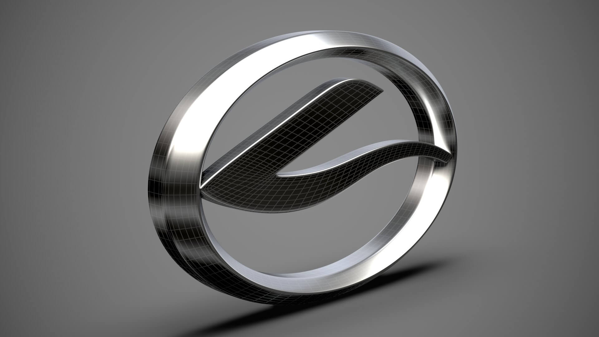 Landwind Logo - 3D Model by Creative Idea Studio