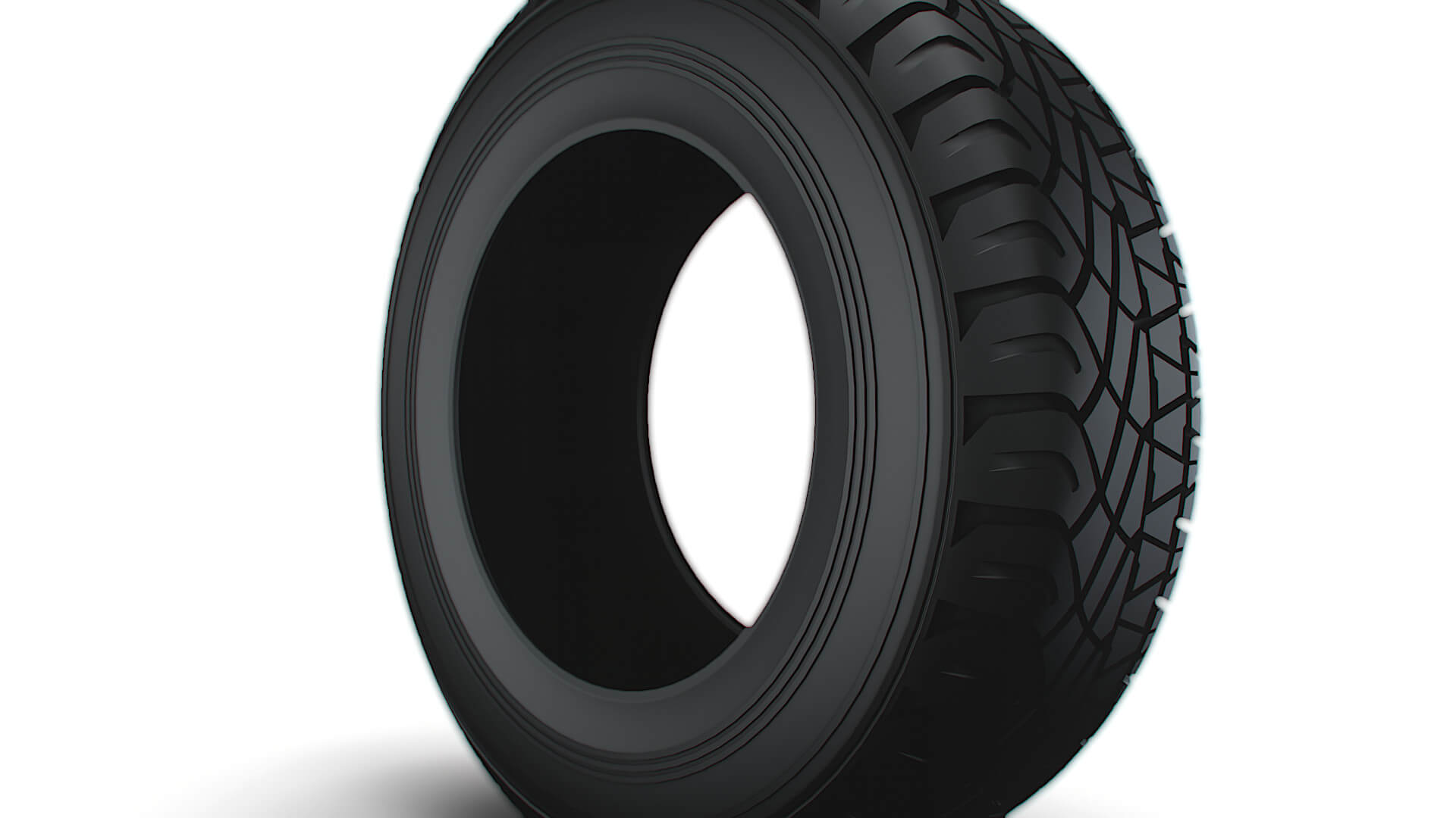 Latitude Cross Tire - 3D Model by Creative Idea Studio