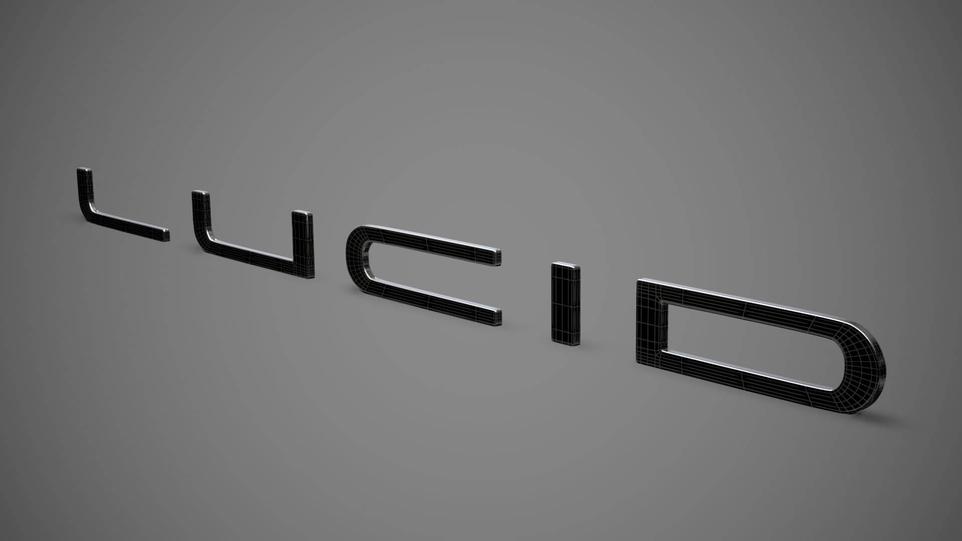LUCID Logo - 3D Model by Creative Idea Studio