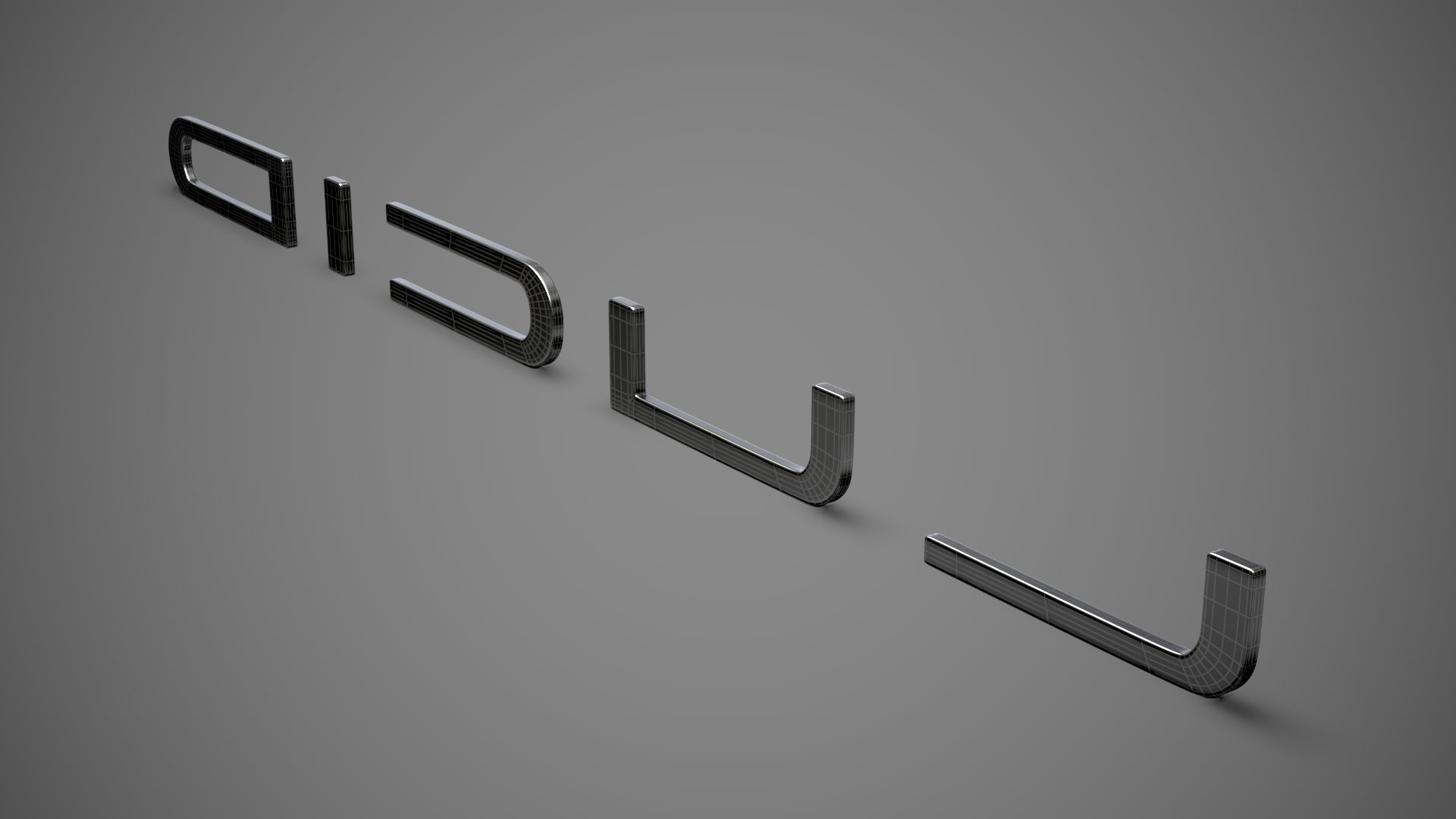 LUCID Logo - 3D Model by Creative Idea Studio