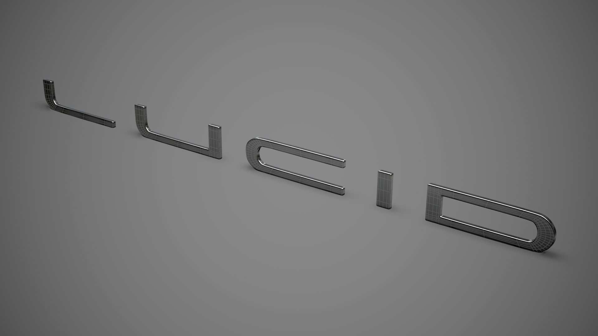 LUCID Logo - 3D Model by Creative Idea Studio