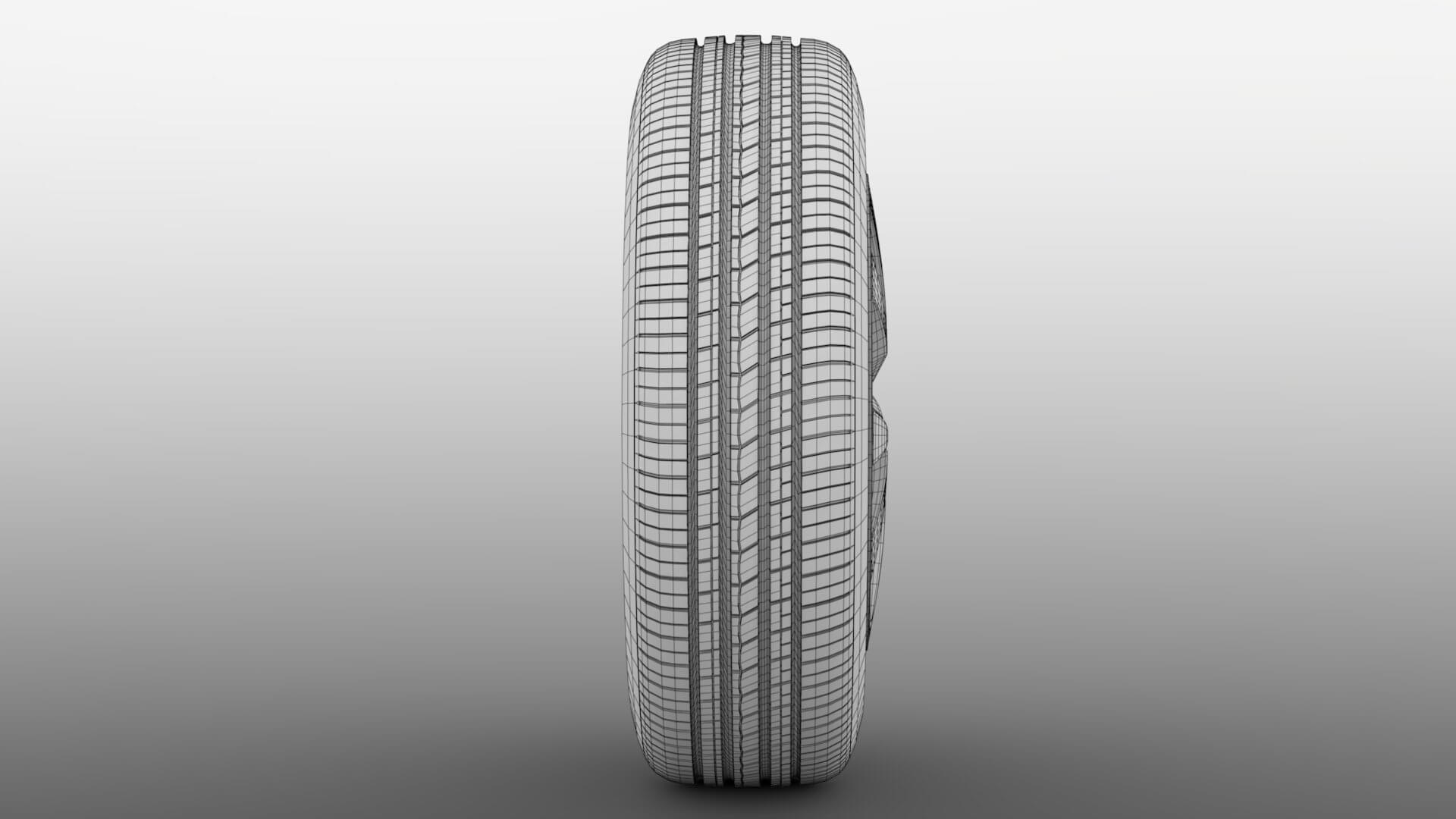 MAN TGE Van 2017 Wheel - 3D Model by Creative Idea Studio