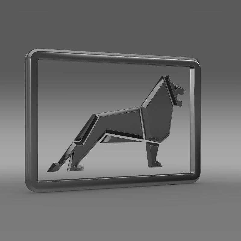 Man Logo - 3D Model by Creative Idea Studio