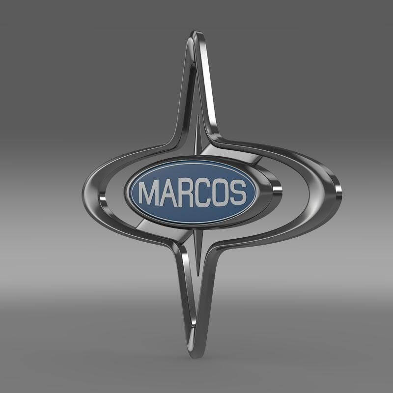 Marcos Logo - 3D Model by Creative Idea Studio