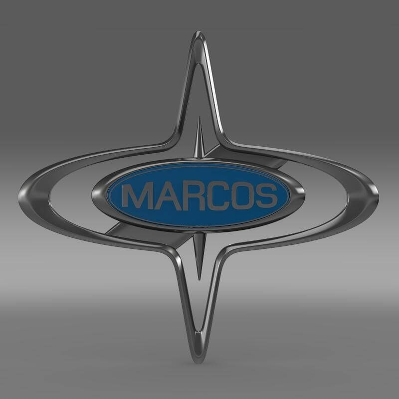 Marcos Logo - 3D Model by Creative Idea Studio