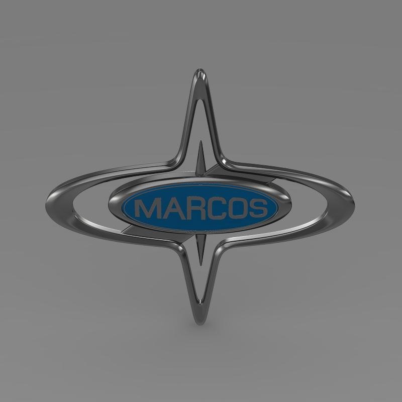 Marcos Logo - 3D Model by Creative Idea Studio