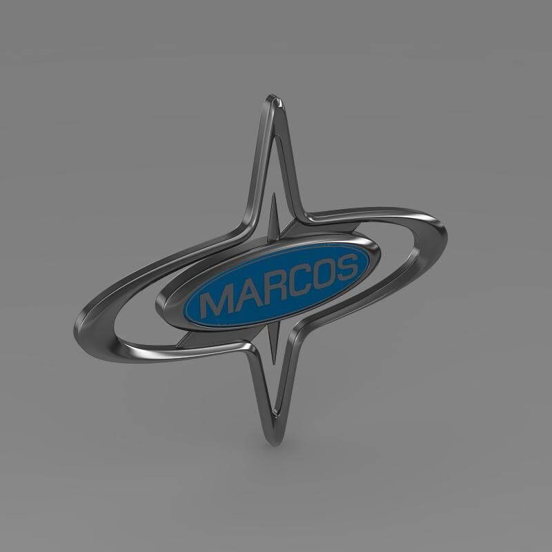 Marcos Logo - 3D Model by Creative Idea Studio