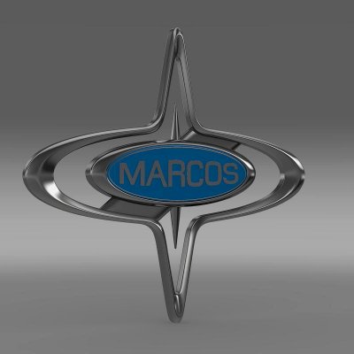 Marcos Logo - 3D Model by Creative Idea Studio