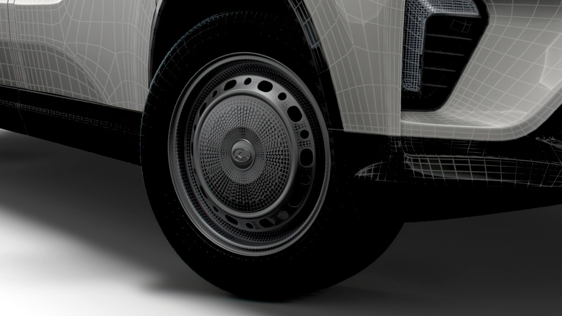 Maxus EDeliver 3 2021 Wheel - 3D Model by Creative Idea Studio