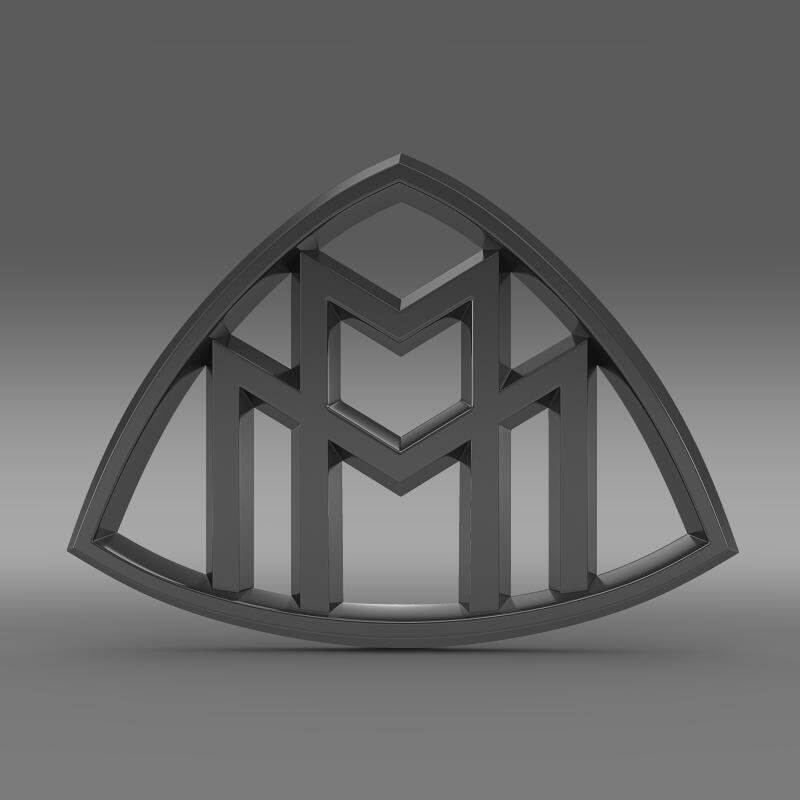 Maybach Logo - 3D Model by Creative Idea Studio