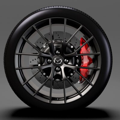 Mazda Roadster RS Wheel 2017 - 3D Model by Creative Idea Studio