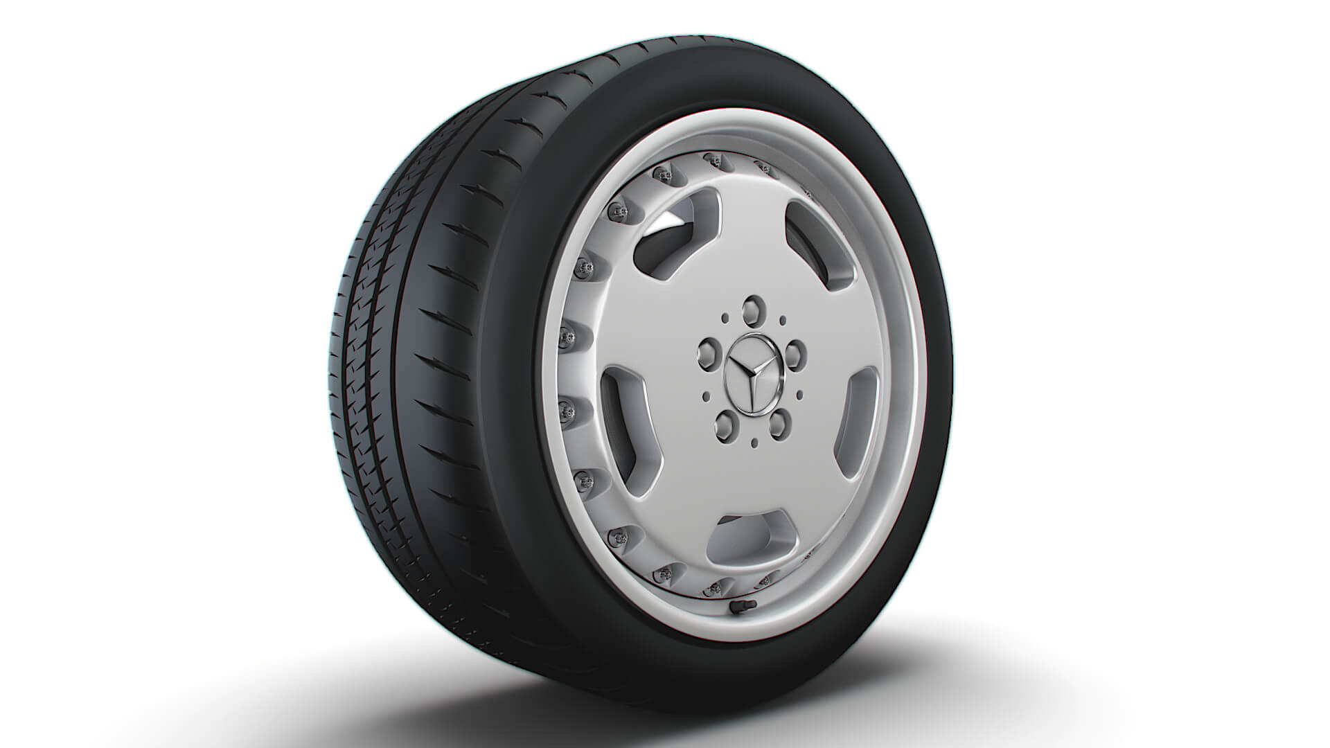 Mercedes Benz AMG Aero II Wheel - 3D Model by Creative Idea Studio