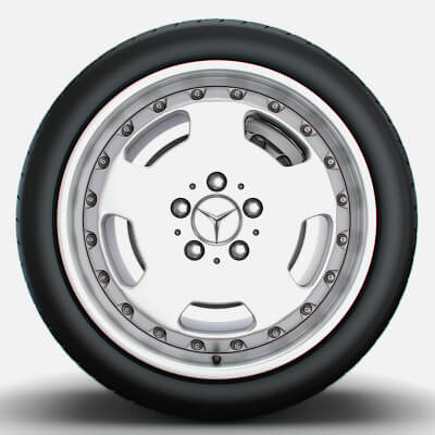 Mercedes Benz AMG Aero II Wheel - 3D Model by Creative Idea Studio