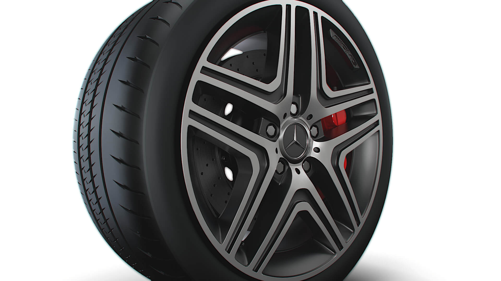 Mercedes Benz AMG G63 Wheel - 3D Model by Creative Idea Studio