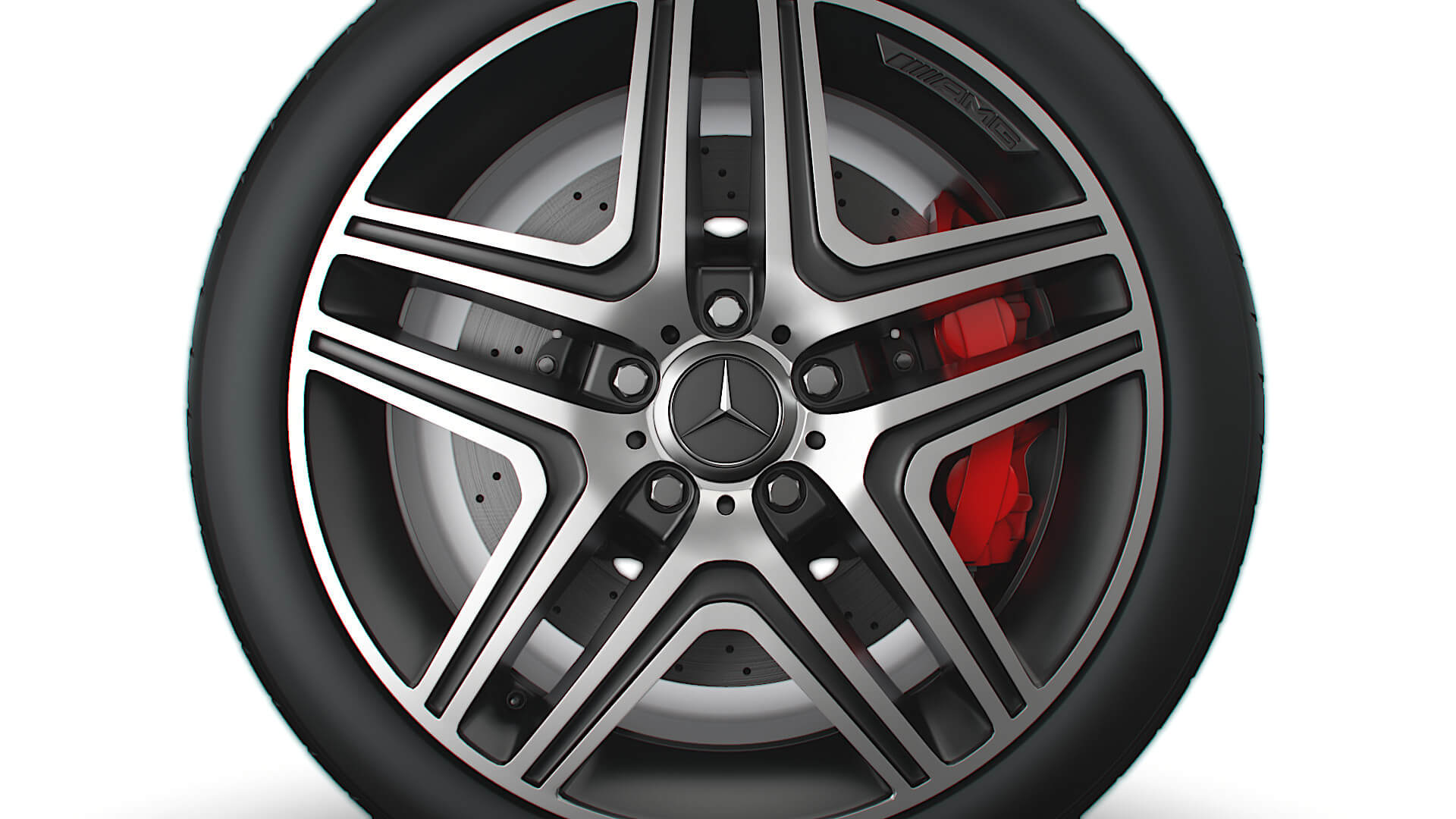 Mercedes Benz AMG G63 Wheel - 3D Model by Creative Idea Studio