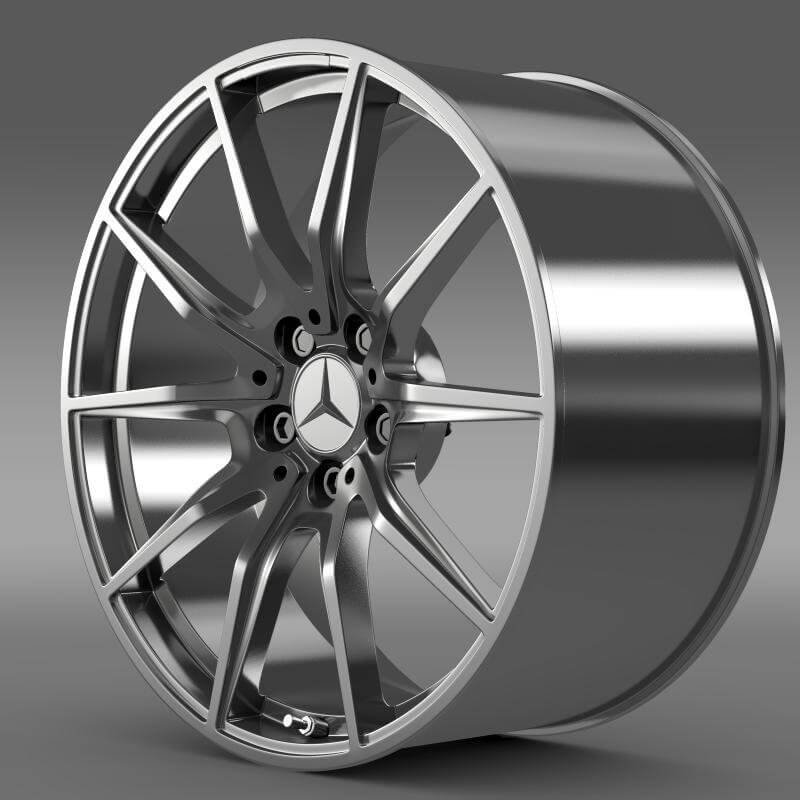 Mercedes Benz AMG GT Rim - 3D Model by Creative Idea Studio