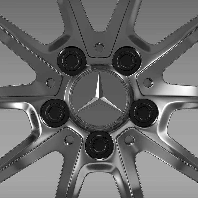 Mercedes Benz AMG GT Rim - 3D Model by Creative Idea Studio