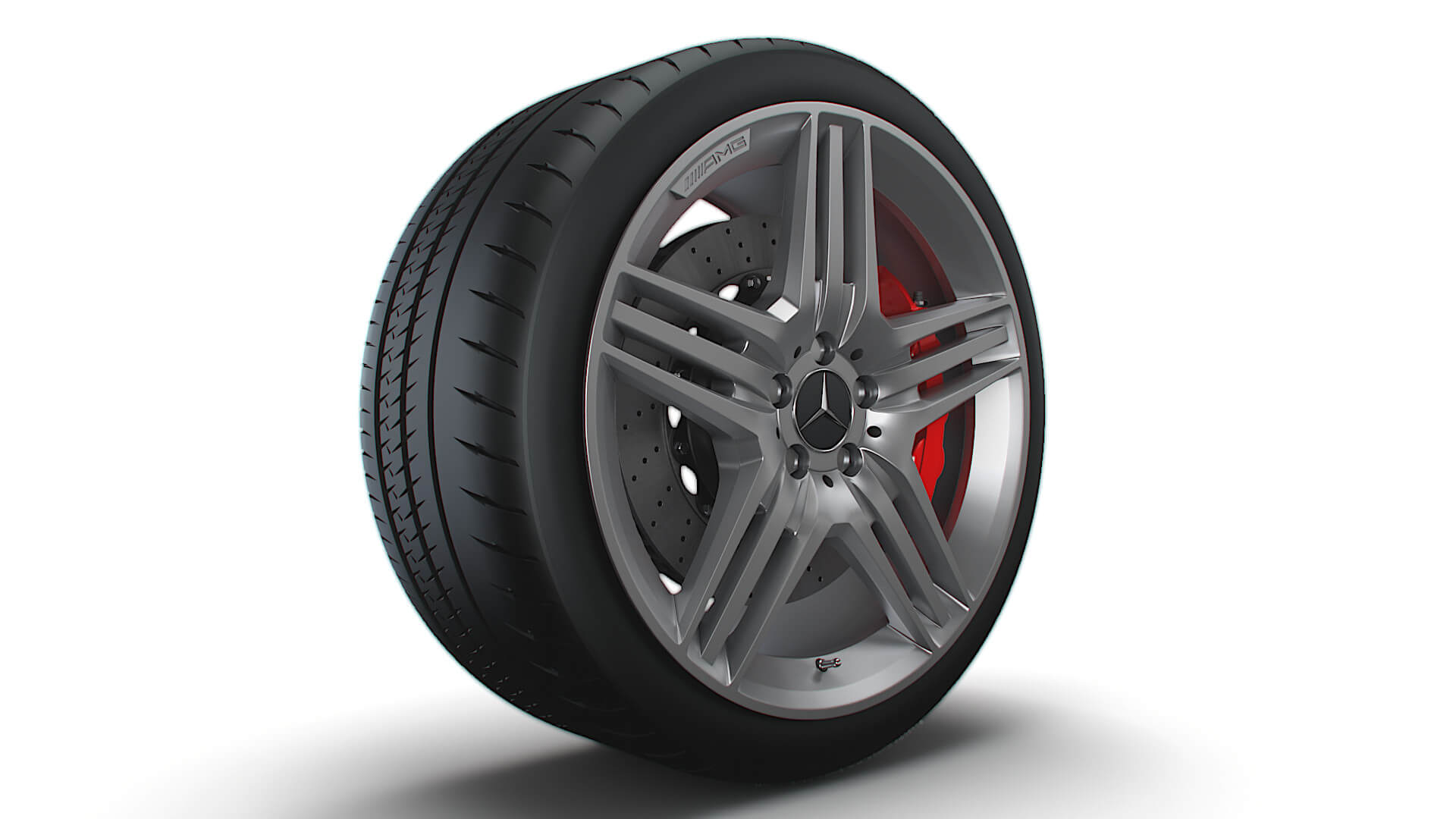 Mercedes Benz Maxilite Wheel - 3D Model by Creative Idea Studio