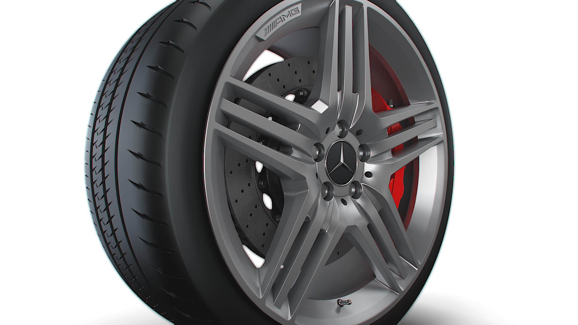 Mercedes Benz Maxilite Wheel - 3D Model by Creative Idea Studio