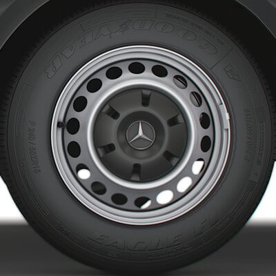 Mercedes Benz Sprinter 2020 Wheel - 3D Model by Creative Idea Studio