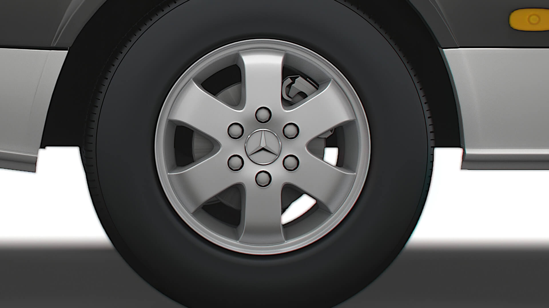 Mercedes Benz Sprinter Van 2018 Wheel - 3D Model by Creative Idea Studio