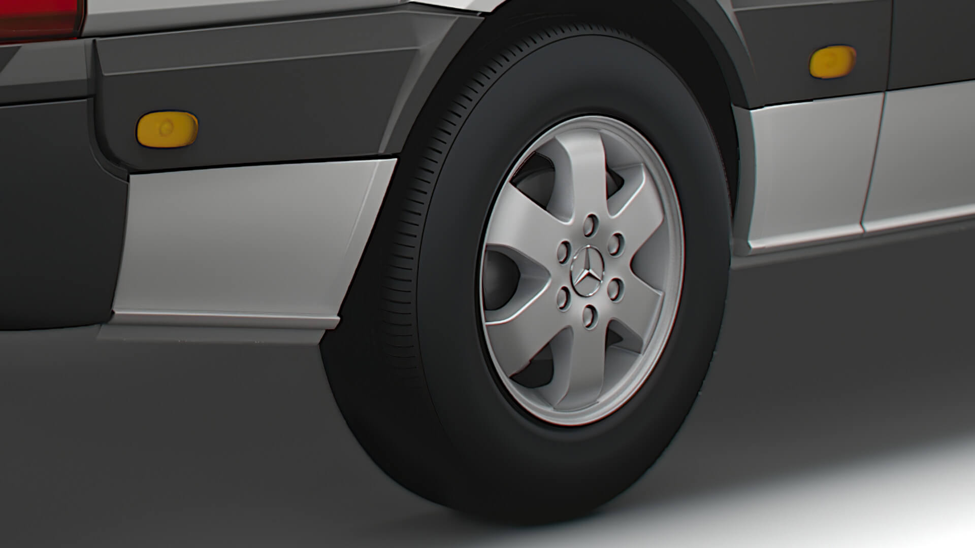 Mercedes Benz Sprinter Van 2018 Wheel - 3D Model by Creative Idea Studio