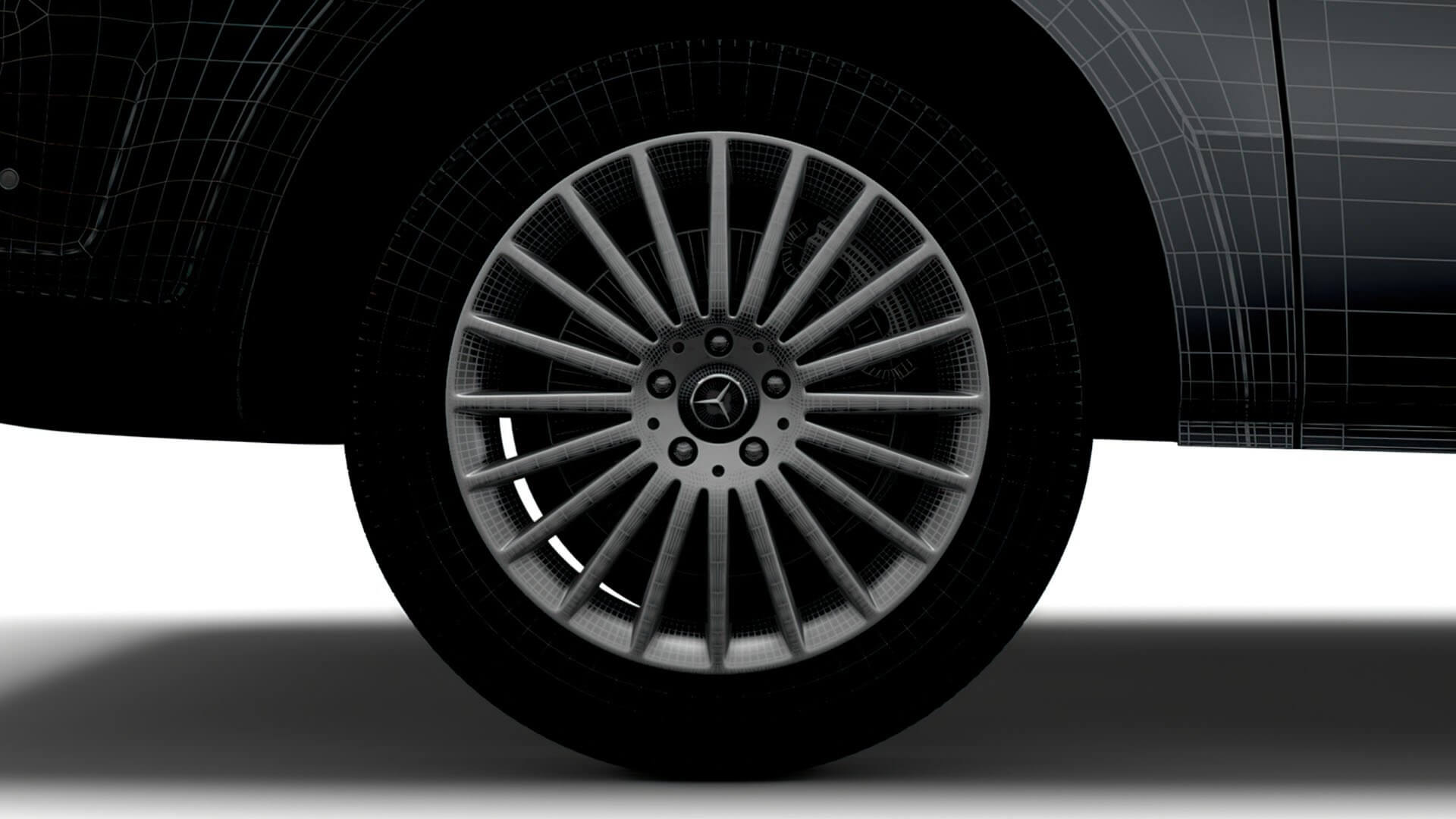 Mercedes Benz Vito Premium 2020 Wheel - 3D Model by Creative Idea Studio
