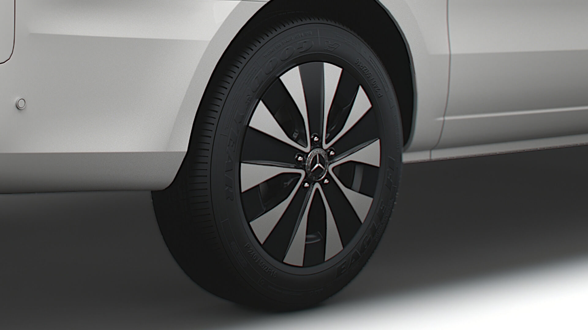 Mercedes Benz Vito Tourer 2019 Wheel - 3D Model by Creative Idea Studio