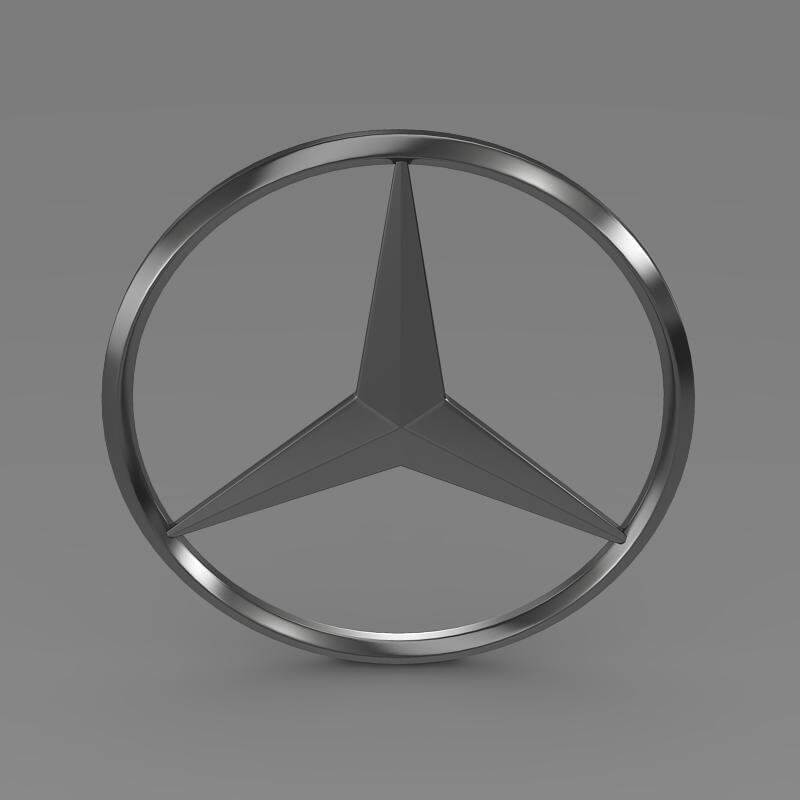 Mercedes Logo - 3D Model by Creative Idea Studio